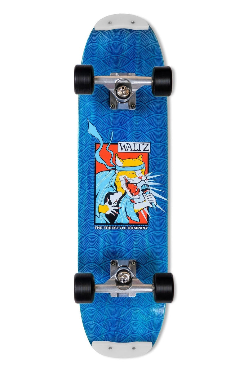 7.3" Spoon Nose Complete - Karaoke Cat – Waltz Skateboarding